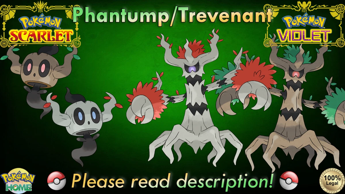 Pokemon Shiny Trevenant