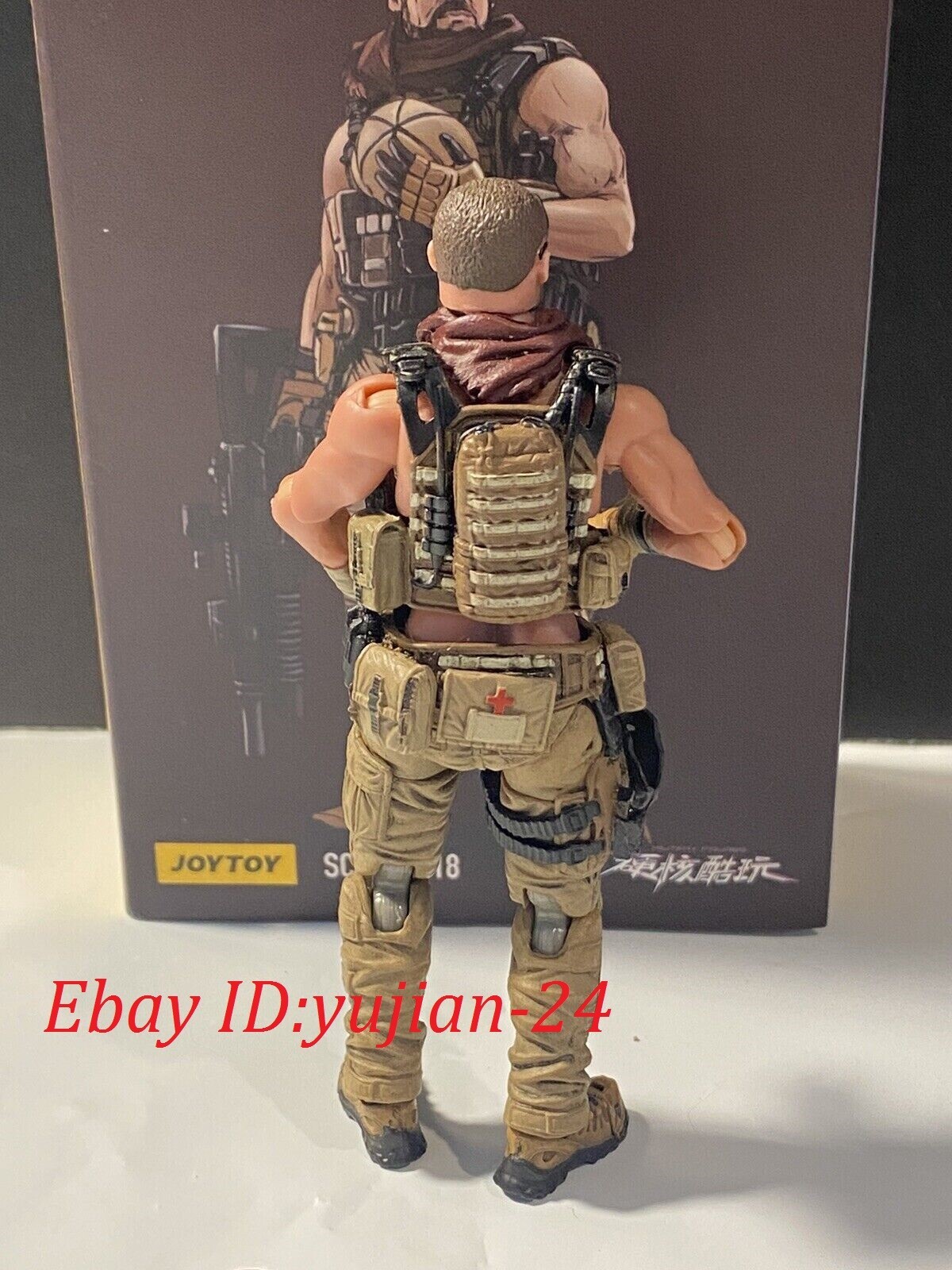 JOYTOY Mercenary Johnny Collectible Action Figure Model 1/18 Scale In ...