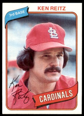 1980 TOPPS KEN REITZ . ST. LOUIS CARDINALS #182 | eBay