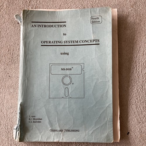Microsoft MS DOS Guide Tutorial Book - 1988 | eBay Australia