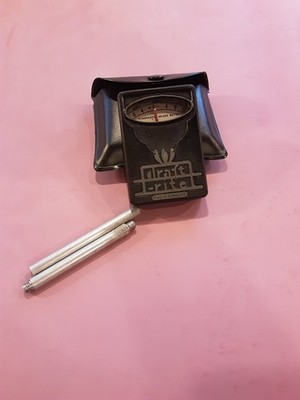 Bacharach pocket Draft-Rite Gauge with two Draft Tubes With Case & Box ...