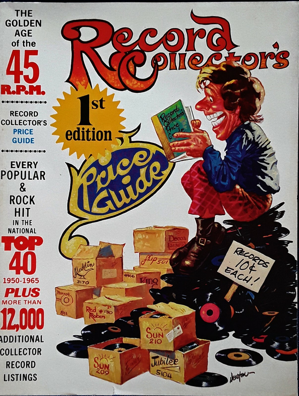 JERRY OSBORNE - RECORD ALBUM PRICE GUIDE (1ST EDITION) -1977 / O ...