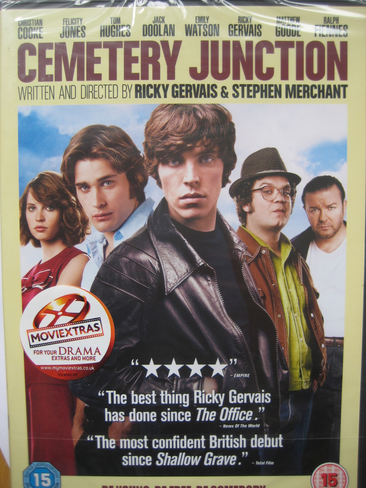 Cemetery Junction (DVD, 2010) Ricky Gervaise Comedy NEW SEALED Region 2 ...