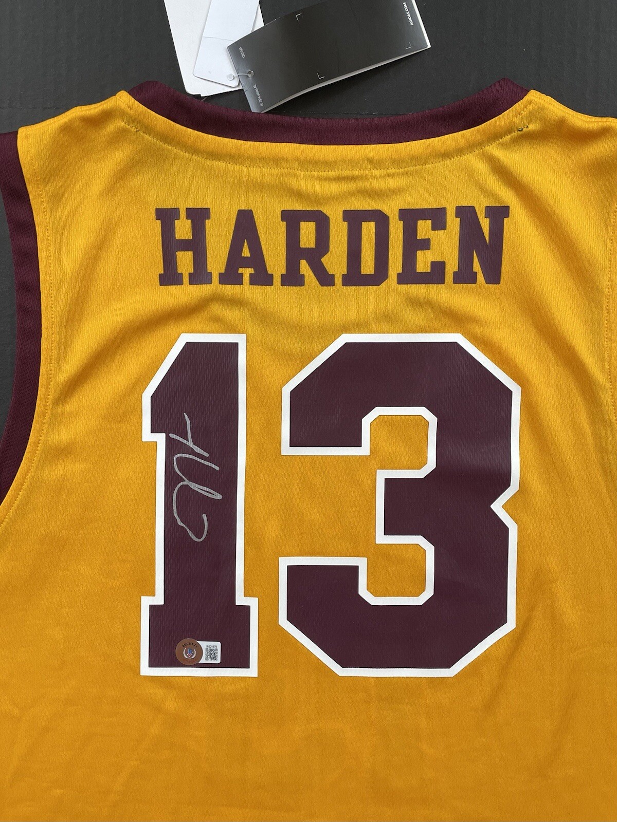 James Harden Signed Arizona State Sun Devils Jersey Beckett COA #13 ASU ...