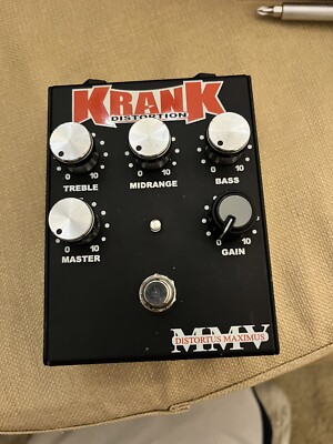 Krank Distortus Maximus Distortion Guitar Effect Pedal 962327350469 | eBay