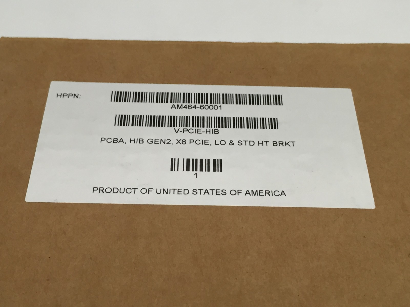 HP VMA PCIe x8 V-PCIE-HIB Pass Thru Card AM464A | eBay