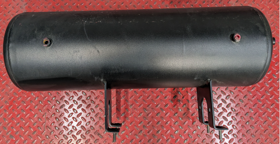 Air Brake Tank Reservoir 10” x 32.5” Steel w/ Brackets 150 PSI Bus ...