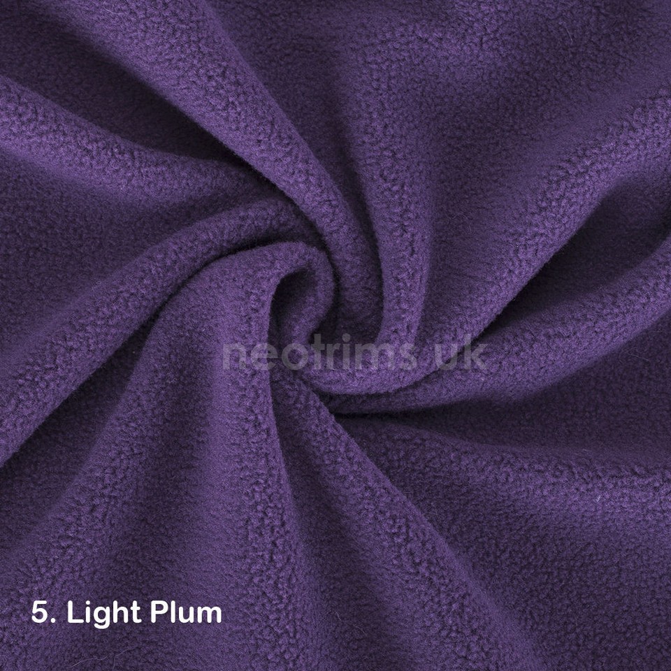 Polar Fleece Anti Pill Fabric Cuddly Soft Pile Washable Craft Material ...
