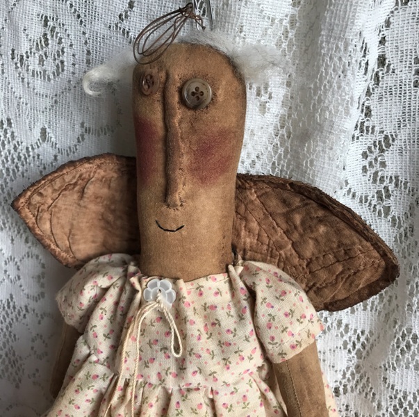 PRIMITIVE ANGEL DOLL PATTERN!! MAILED!! PERFECTLY PRIM EVERYDAY DOLL ...