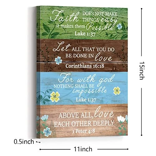 Canvas Painting Ideas With Bible Verses
