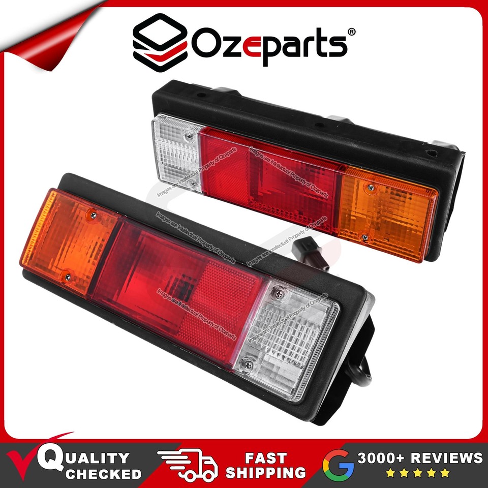 Pair LH+RH Tail Light Rear Lamp For Mitsubishi Fuso Canter Truck 1996 ...