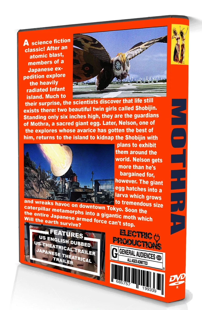 Mothra 1961 Dvd