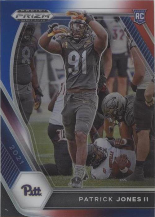 2021 Panini Prizm Draft Picks - Patrick Jones II #130 Red White & Blue Prizm (RC) for sale ...