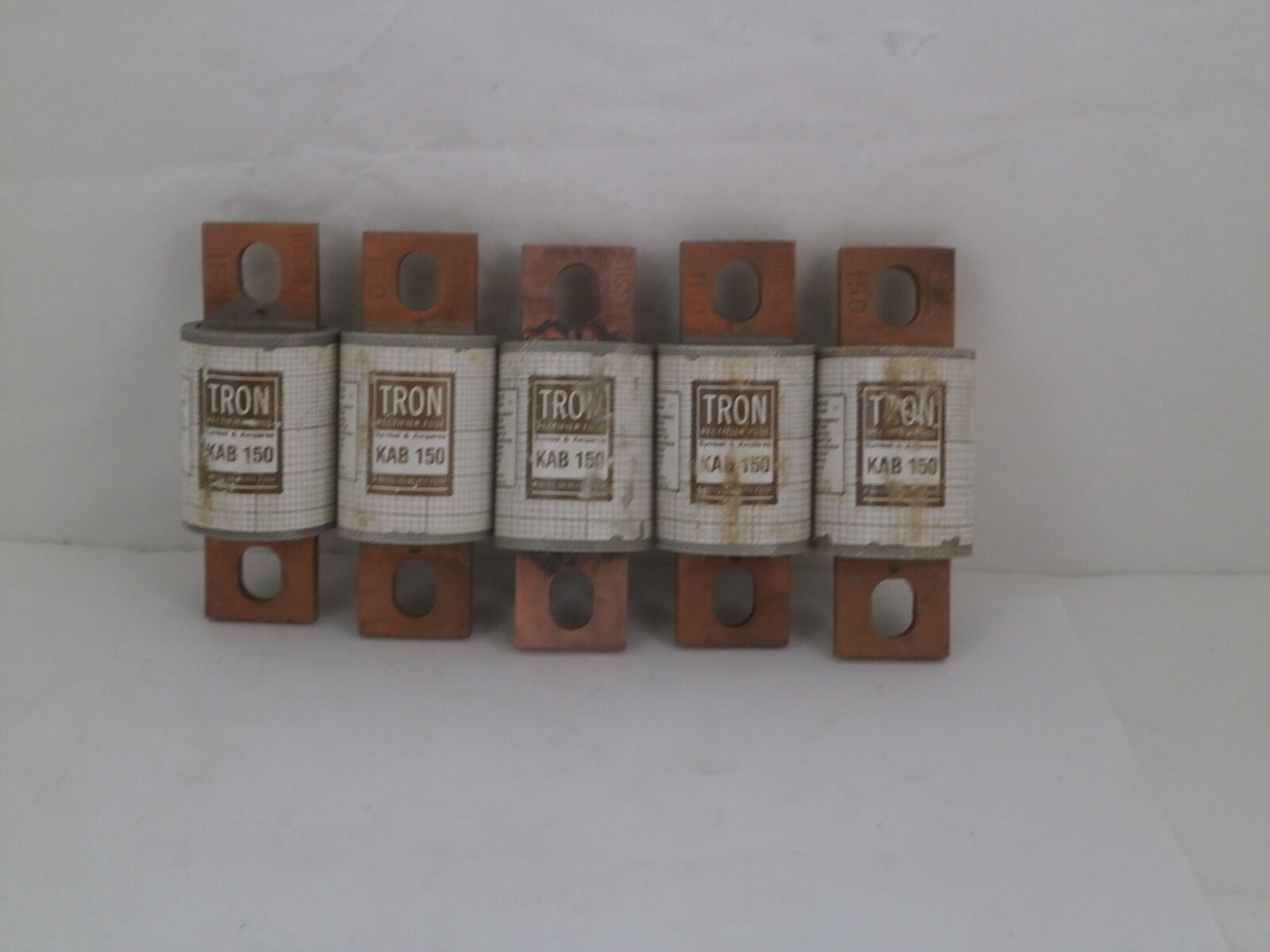 TRON RECTIFIER FUSES *BOX OF 5* KAB 150 *NEW/OLD SURPLUS* | eBay