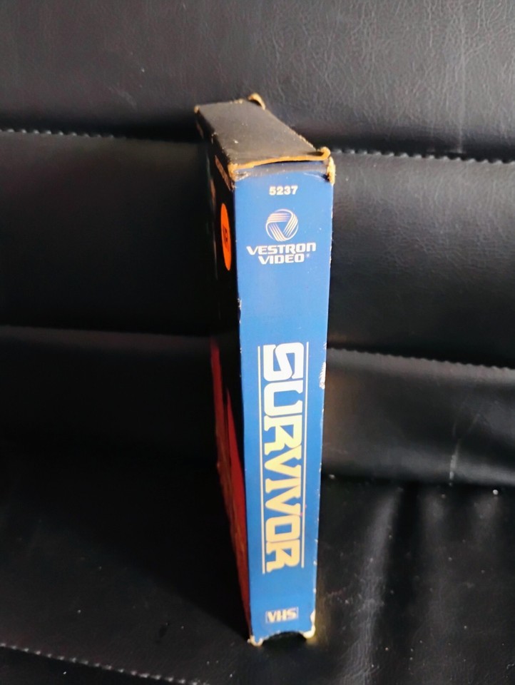 Survivor (VHS, 1988) Chip Mayer RARE OOP Horror Cult Film Vintage Movie ...