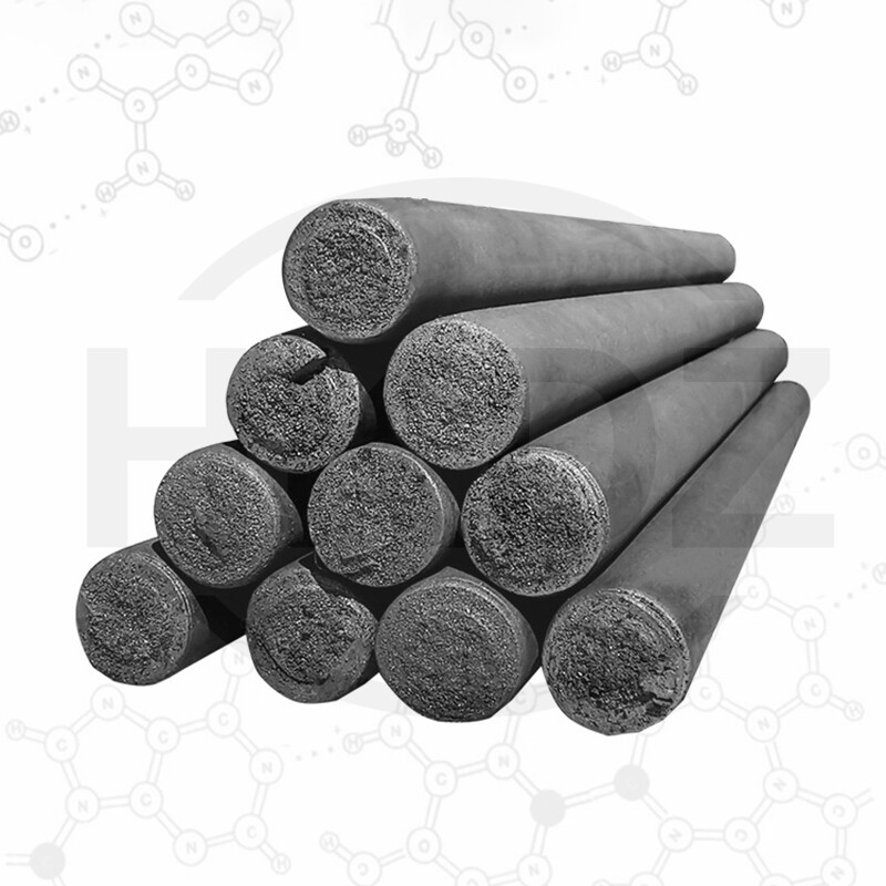 High Purity Carbon Bar Graphite Round Rod Bar Electrode Heat-Resistant ...