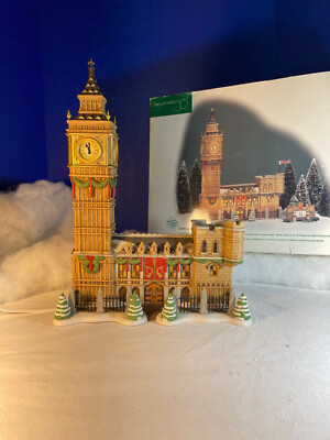 Dept 56 Dickens Village Big Ben #58341 Original Box/Missing Sign | eBay