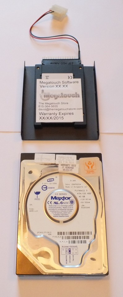 Brand New Merit Megatouch Force 2005.5 SSD Hard Drive - NO MOVING PARTS ...