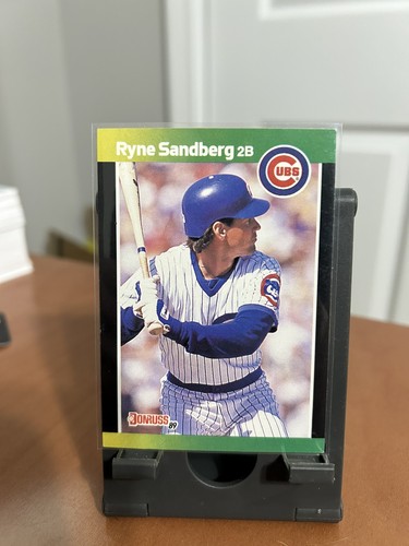 1989 Donruss Baseball's Best Ryne Sandberg Base Card #26 - Chicago Cubs ...