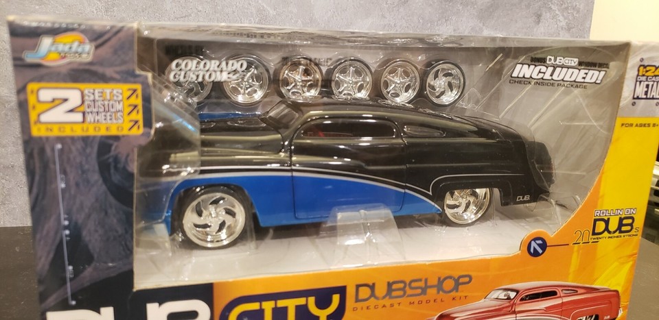 2003 Jada Toys 1951 Ford Mercury Dub City DubShop Diecast Model Kit ...