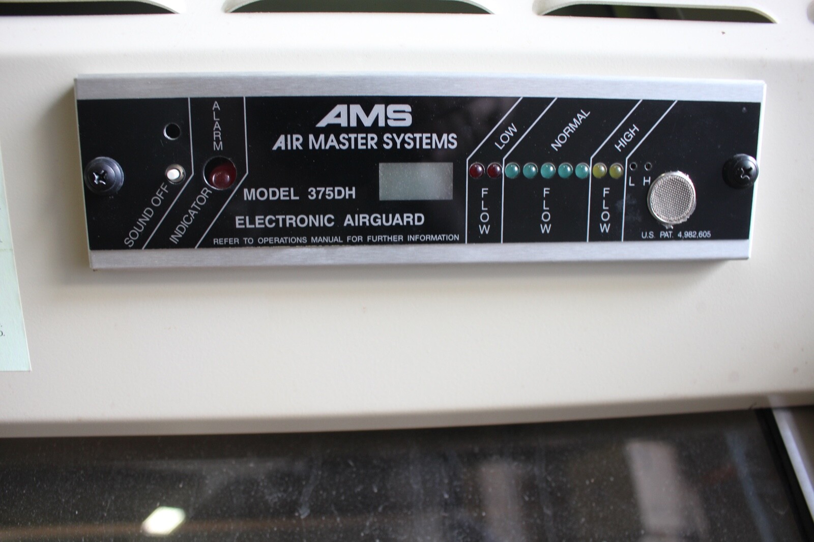 LARGE FUME HOOD AIR MASTER SYSTEMS 375DH 84" WIDE 22" DEEP | eBay