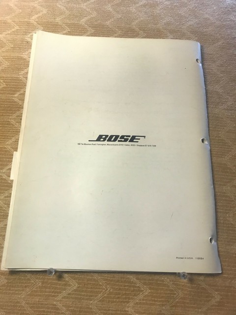 Vintage Bose 1401 Car Stereo Booster Equalizer USA RARE for sale online ...
