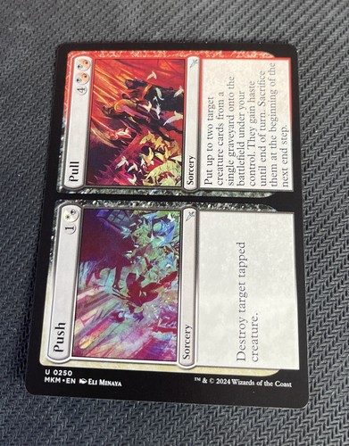 x1 Push // Pull MKM MTG 250 UNCOMMON M/NM 1x | eBay