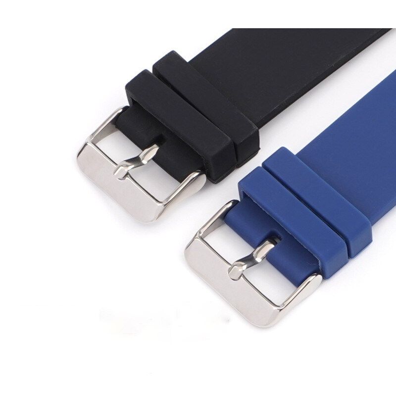 Silicone Bracelet Watch Strap Rubber Replacement Band 12 14 16 18 20 22 ...