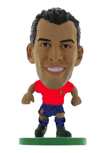 SoccerStarz - Spain Sergio Busquets - Home Kit /Figures for sale online ...