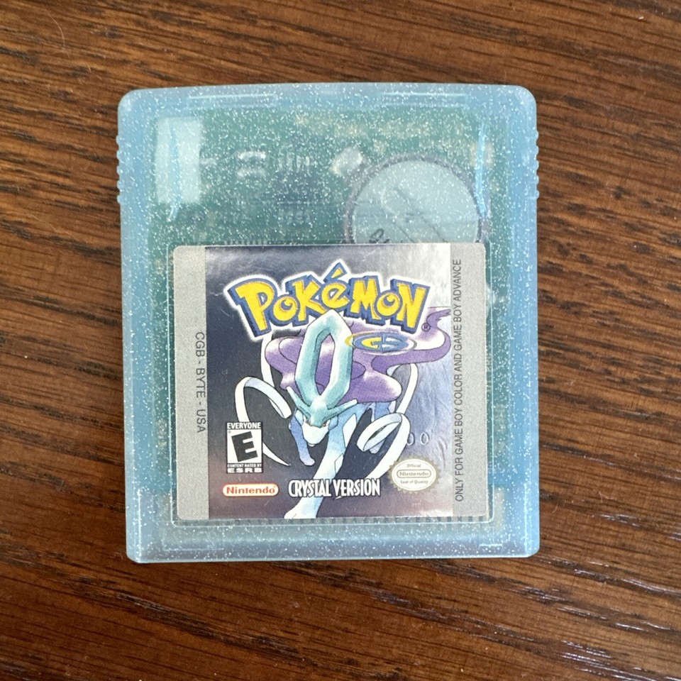 Pokemon: Crystal Version (Game Boy Color, 2001) Tested W/ Manual ...
