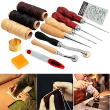 Leather Sail Tent Canvas Hand Stitching Sewing Tools Waxed Thread Awl ...
