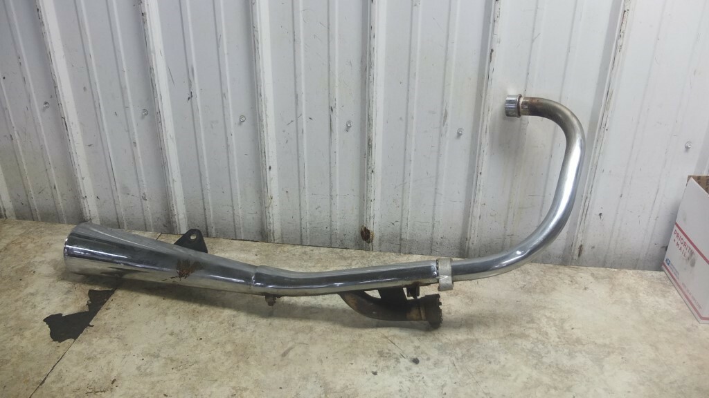 83 Suzuki GS650 GS 650 Right Side Muffler Exhaust | eBay