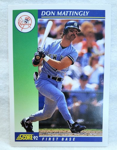 1992 Score #23 Don Mattingly New York Yankees Card For Sale | eBay