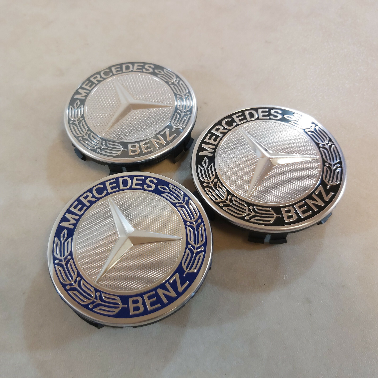 Genuine+OEM+Mercedes-Benz+Wheel+Center+Cap+Set+4+Pcs+A1714000125+5337 ...