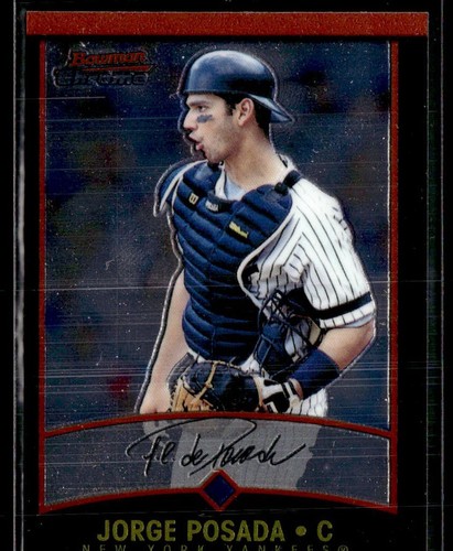 2001 Bowman Chrome #40 Jorge Posada Baseball Card 3302D | eBay