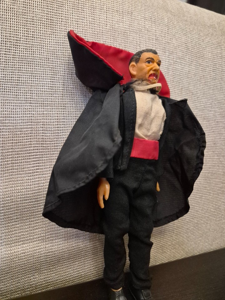AHI Dracula Action Figure. Vintage 1974 Bloody Hand Version. Azrak ...