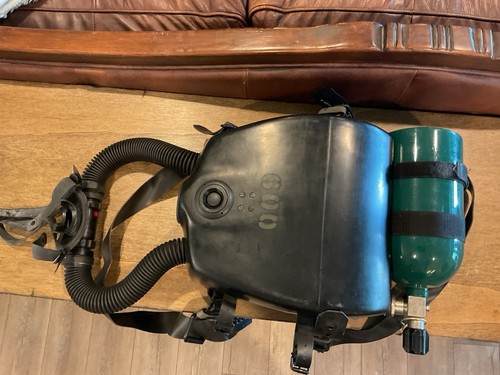 US Navy Drager MK 25 (LAR V) Military Combat Oxygen Rebreather w/ Vest ...