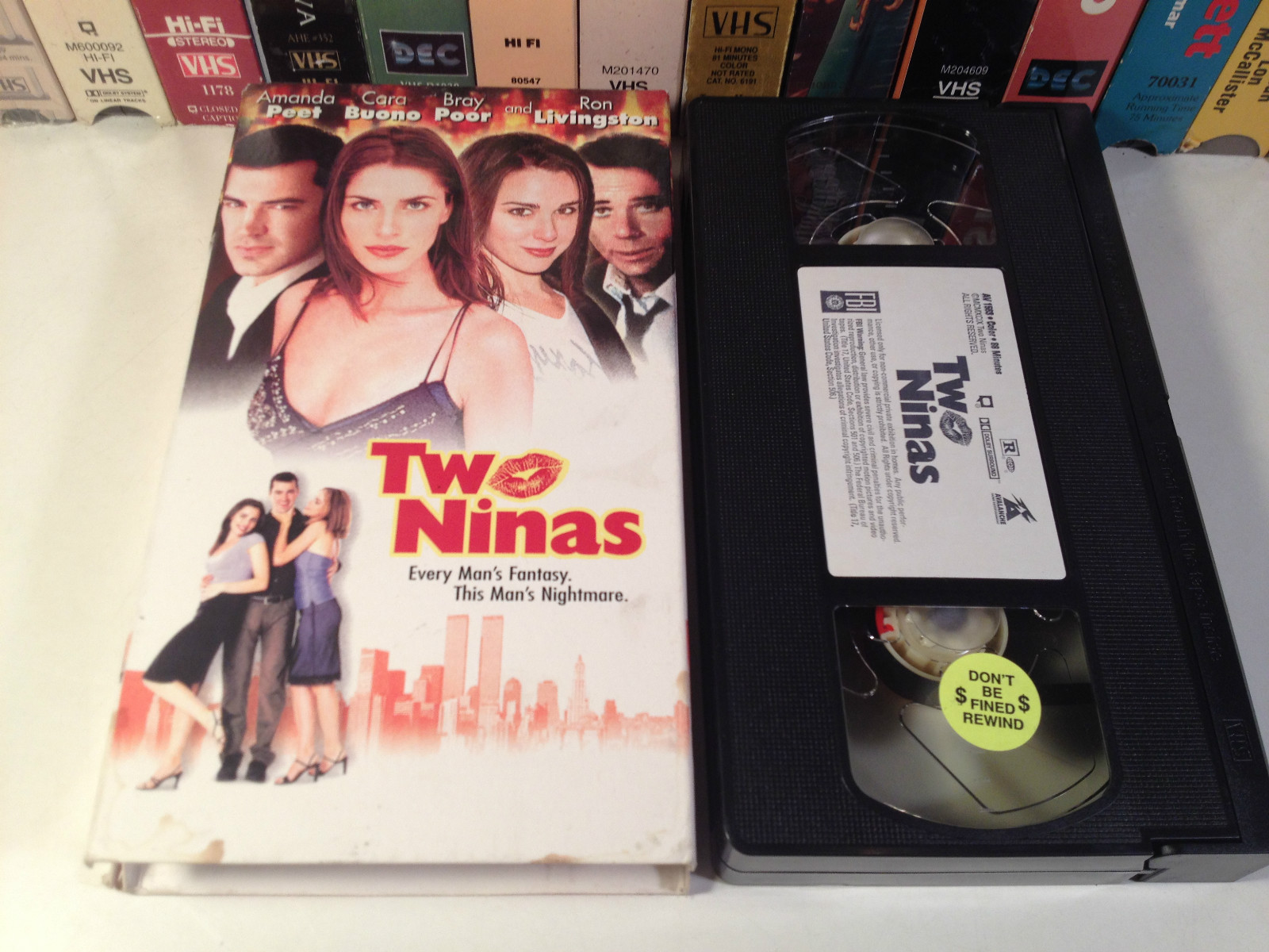 Two Ninas 90s Romantic Comedy VHS 1999 Amanda Peet Ron Livingston | eBay