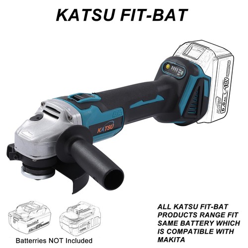 Katsu Cordless Angle Grinder 115mm Fits Makita Battery (Body Only) 5056156054478 | eBay