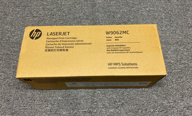 HP E55040 W9062MC Yellow High Yield Contract Toner Cartridge - 35K ...