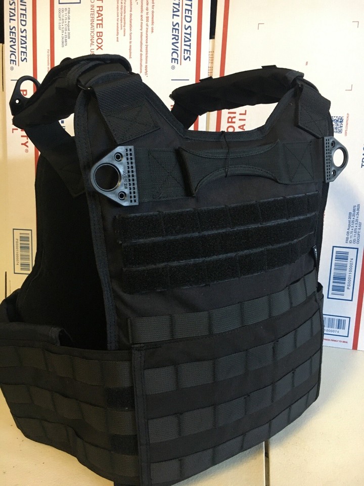 Tactical bulletproof vest LVL lll+ 3+ AR600 body armor Rifle Plates | eBay