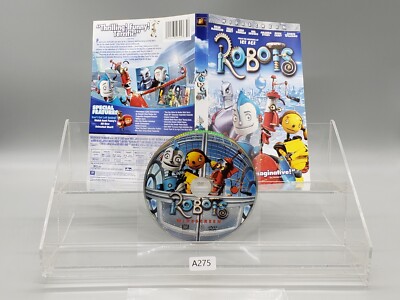 Robots (DVD, 2005) No Case No Tracking Disc + Artwork Only 24543193913 ...
