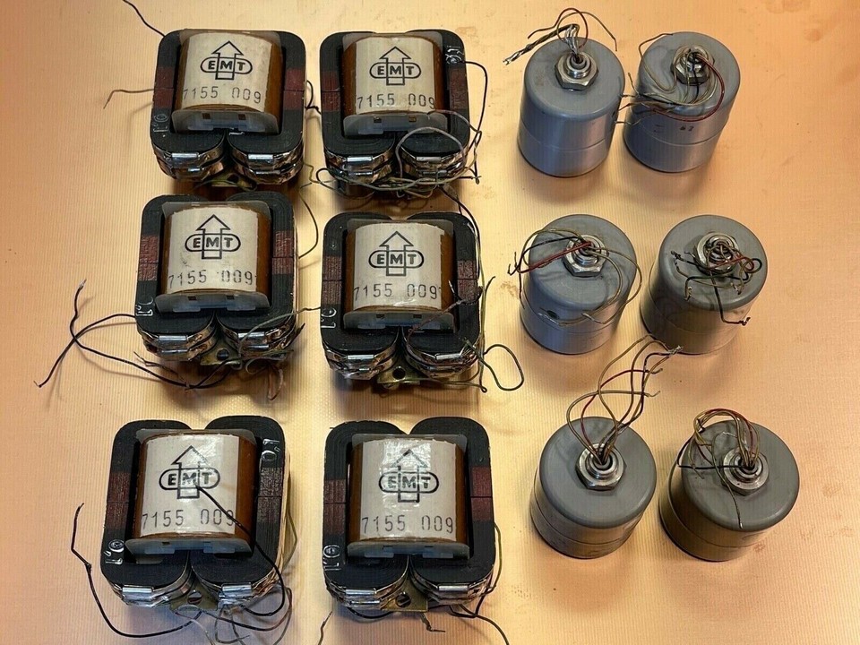 Pair EMT 155 st Step Up Transformers + EMT 155 Output transformers FOR ...