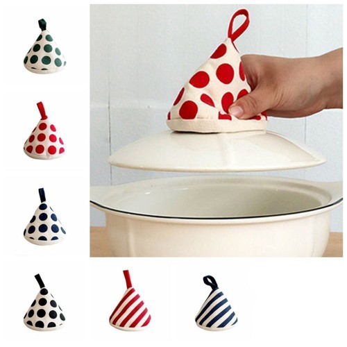 Kitchen Tool Heat Insulation Glove Triangle Pot Cap Durable Oven Gloves ...