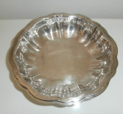 Vintage Oneida Silverplate Chippendale Style Bon Bon 6" Dish Bowl Made ...
