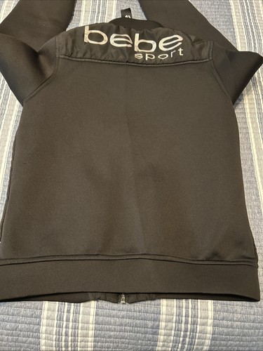 Bebe Sport Zipper Jacket Coat Womens Small Euc | eBay