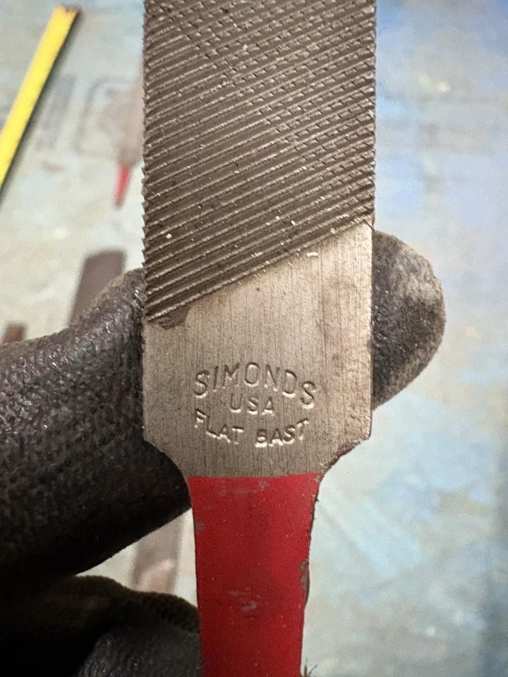 Set Of Three 8” Simonds Flat Bastard Files USA Made Vintage | eBay