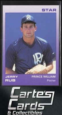 Jerry Rub 1988 Star Prince William Yankees #21 Prince William Yankees ...