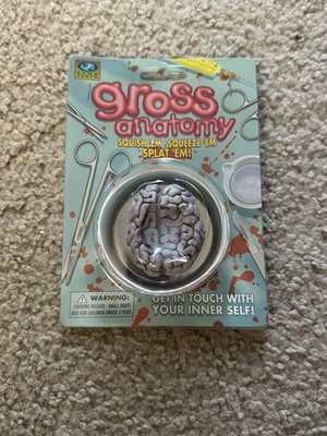 FAKE HUMAN Brain Body Organ Halloween Gross Anatomy Toy NOS Decor | eBay