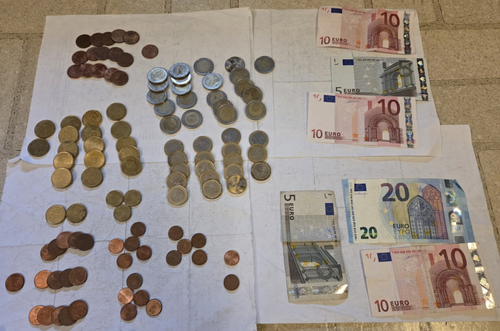 Euro Coins and notes Lot - 130+ Euros | eBay